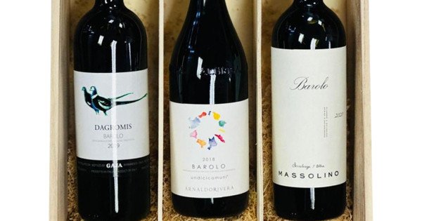 Barolo Italian 3 Bottle Red Wine Gift Set - Buy Online