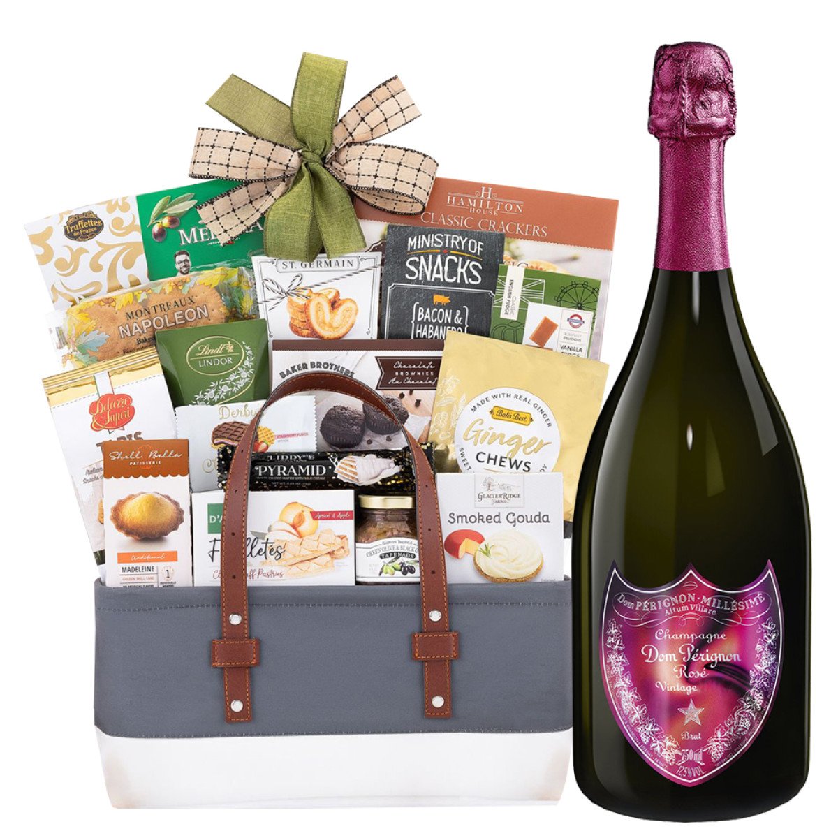 Dom Perignon Lady Gaga Rose Gift Basket