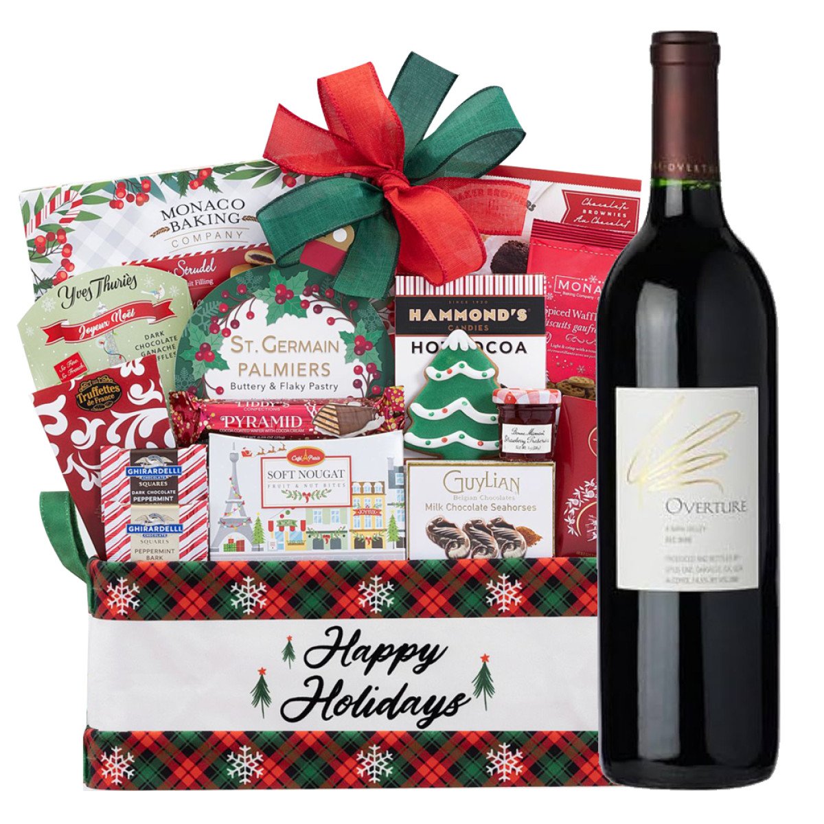 Opus One Overture Napa Valley Red Wine & Holiday Gift Basket