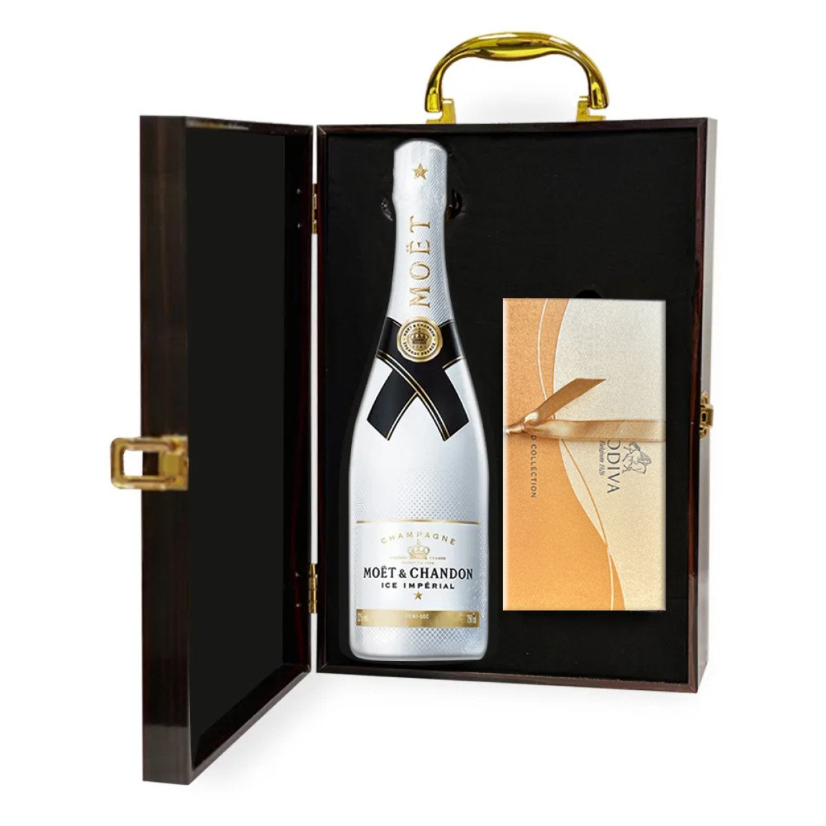 Moet and Chandon Ice Imperial and Godiva Chocolate Box - Gift Set