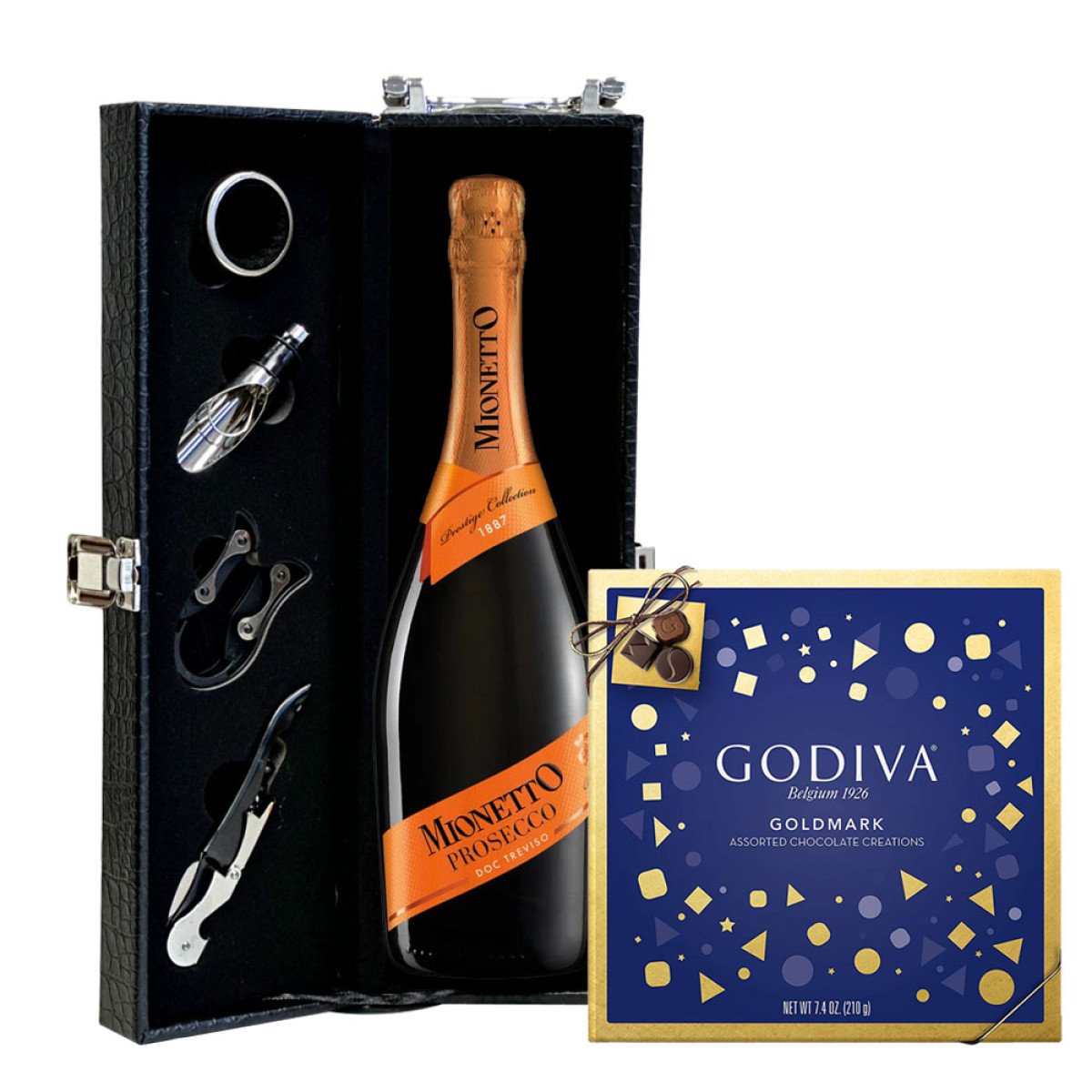 Mionetto Prosecco and Chocolate Gift Set - Buy Online