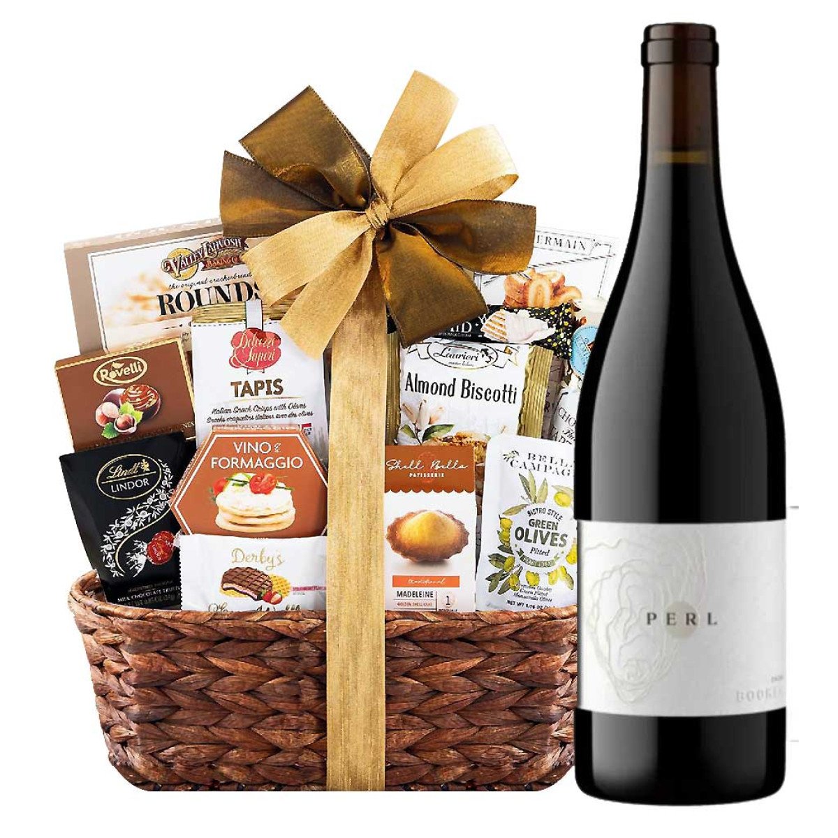 Buy Booker Perl Red Blend Wine And Bon Appetit Gift Basket