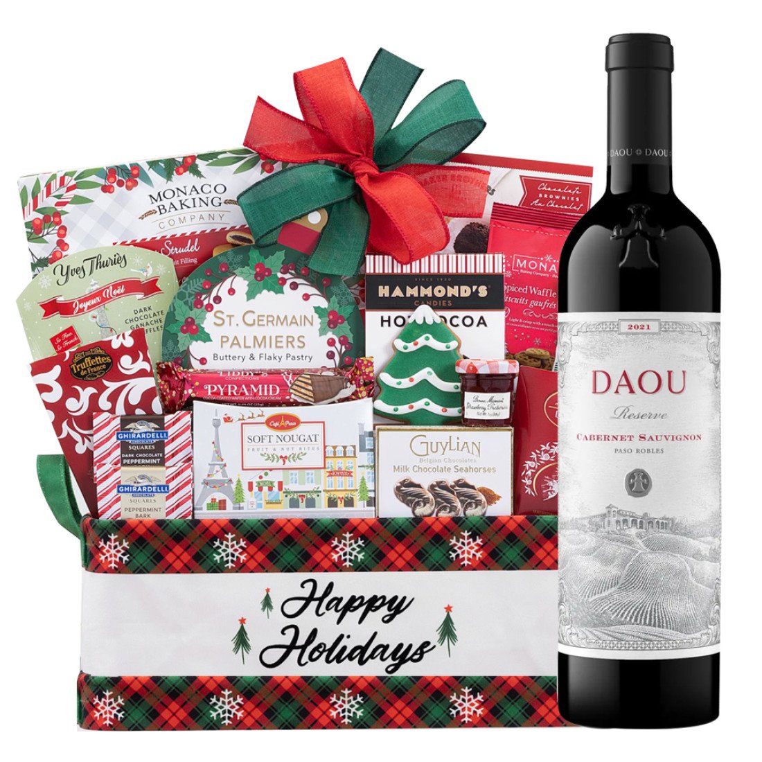 Daou Reserve Cabernet Sauvignon Wine & Holiday Gift basket