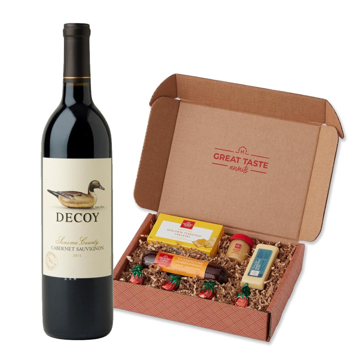 Buy Decoy Cabernet Wine and Cheese Gift Box