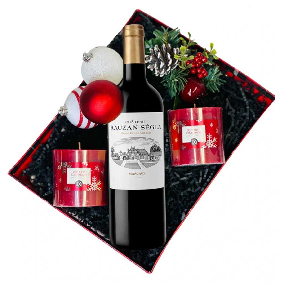 French Red Wine Christmas Gift Box - Buy Now