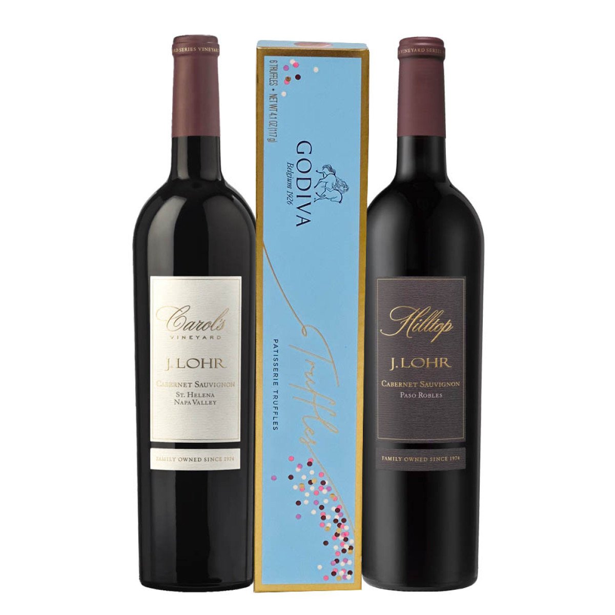 J. Lohr Red Wine Gift Set of 2 Bottle - Buy Online