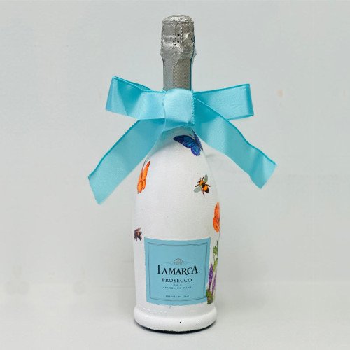 Hand Painted Wine & Champagne Bottles - DcWine&Spirits