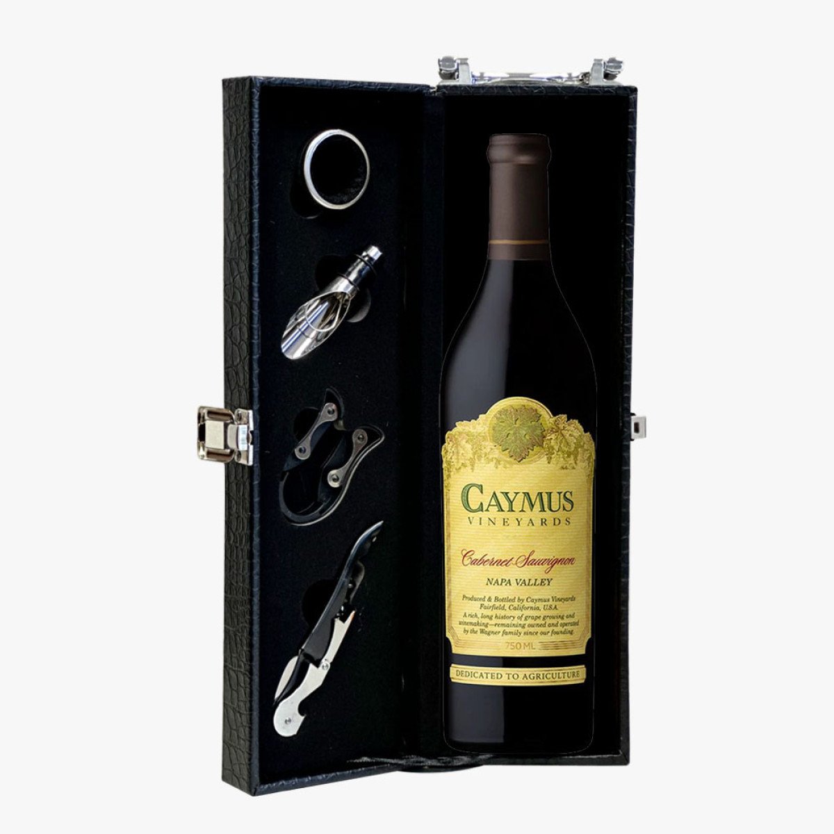 Caymus Napa Valley Wine Gift Box with Accessories