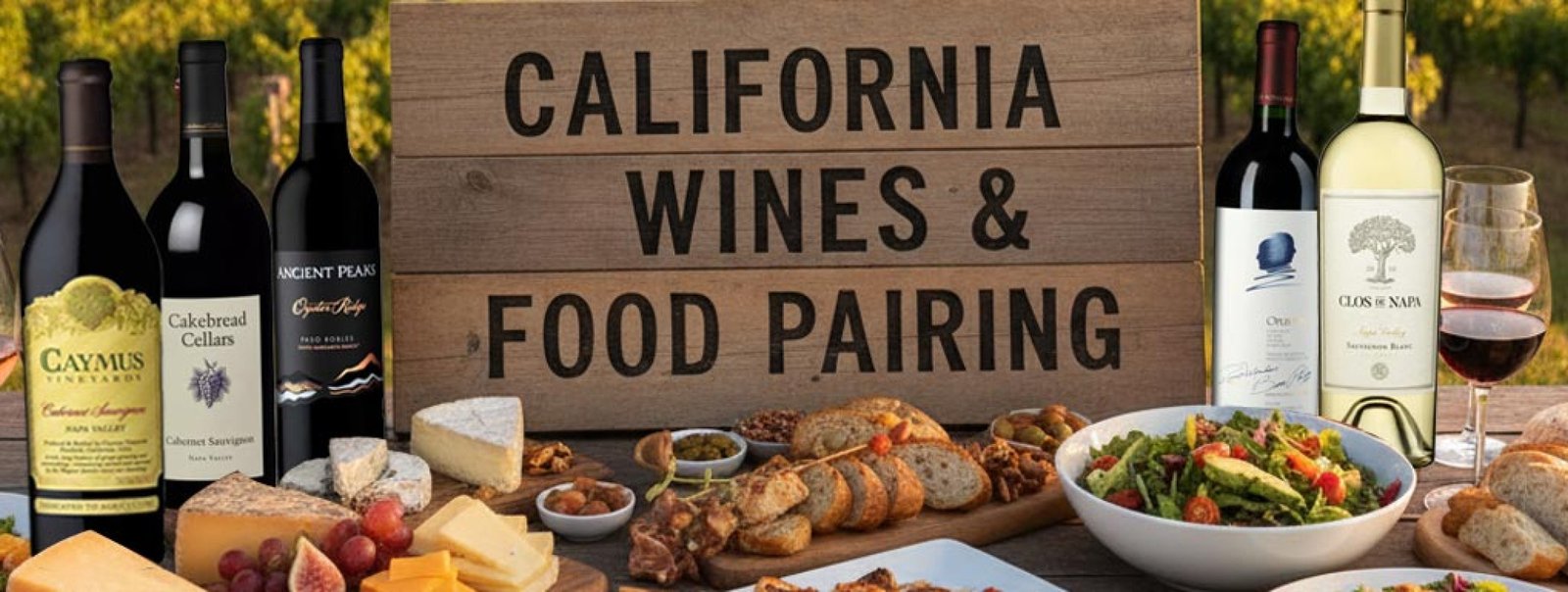 California Wines & Food Pairing - Full Guide