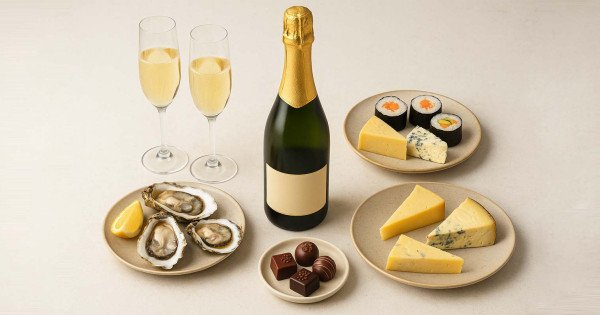 Champagne and Food Pairing - The Ultimate Guide