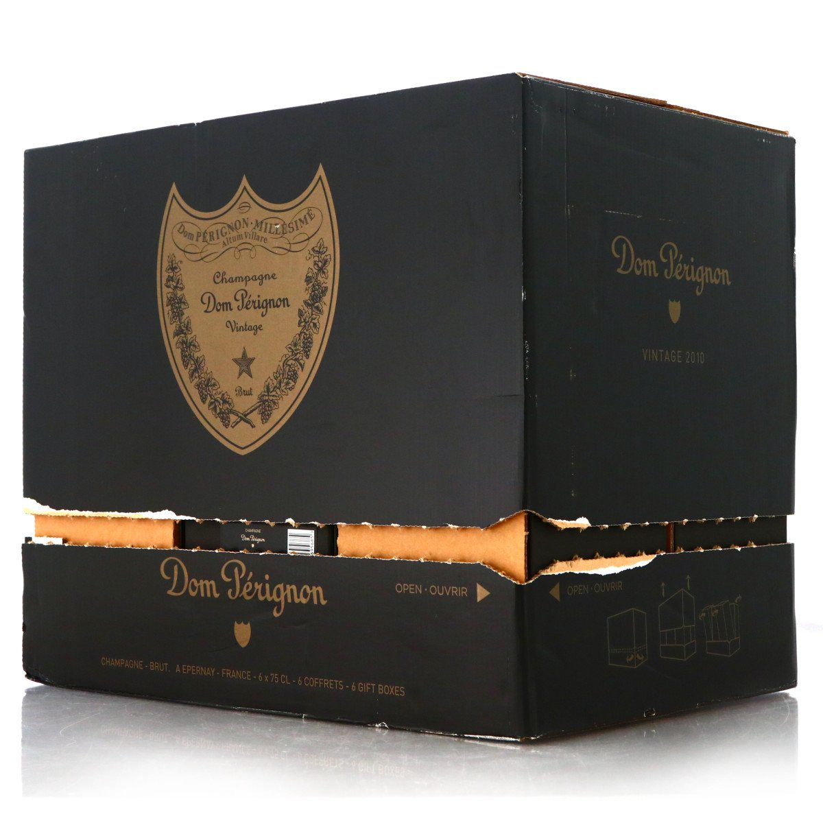 Dom Perignon Champagne Case of 6 Bottles | DC Wine & Spirits