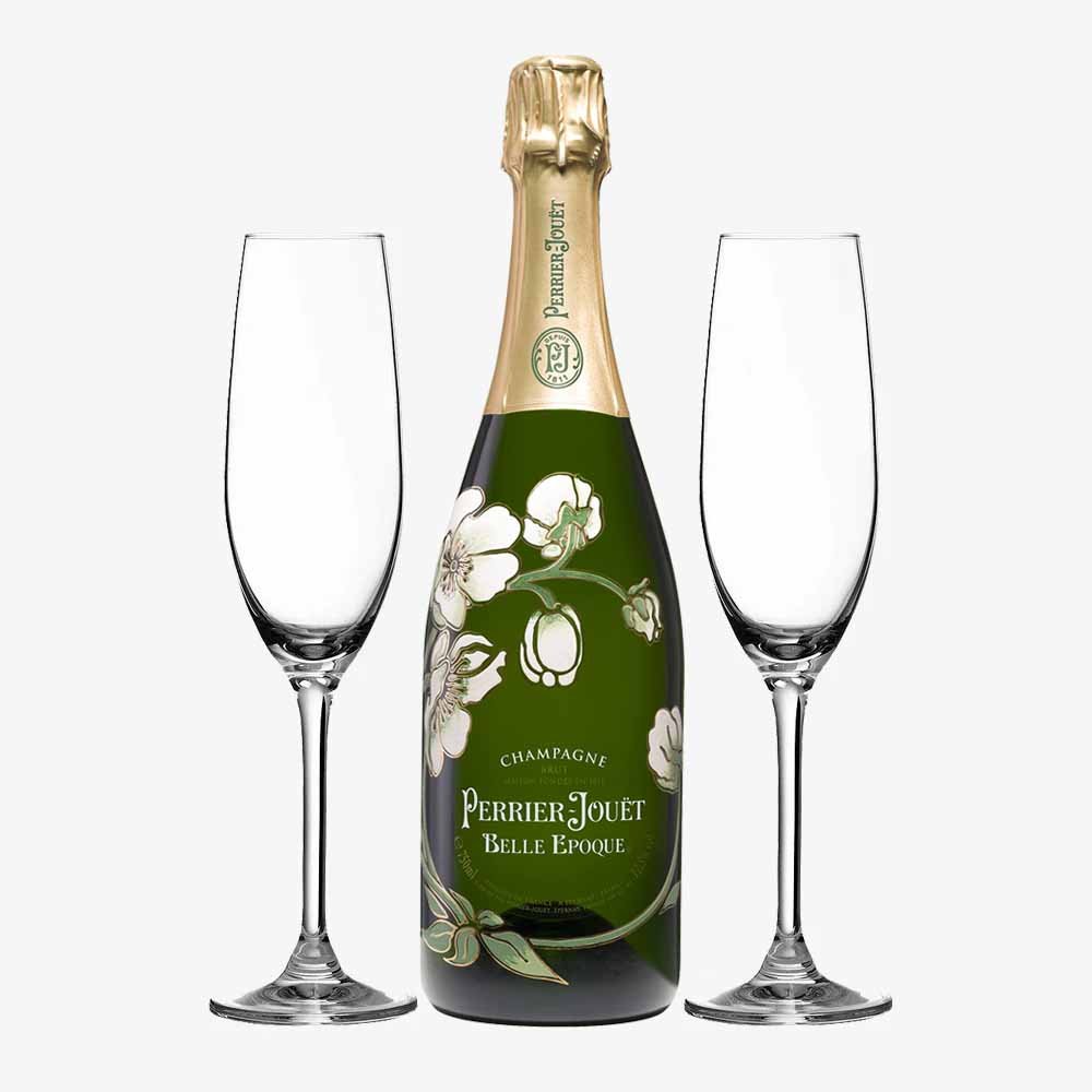 2013 Perrier-Jouet Belle Epoque Champagne And Flute Gift Set