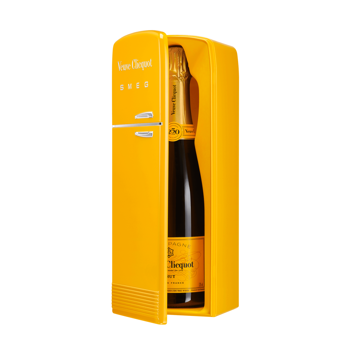 Personalized Veuve Clicquot Smeg 'Happy Holiday' Gift Box