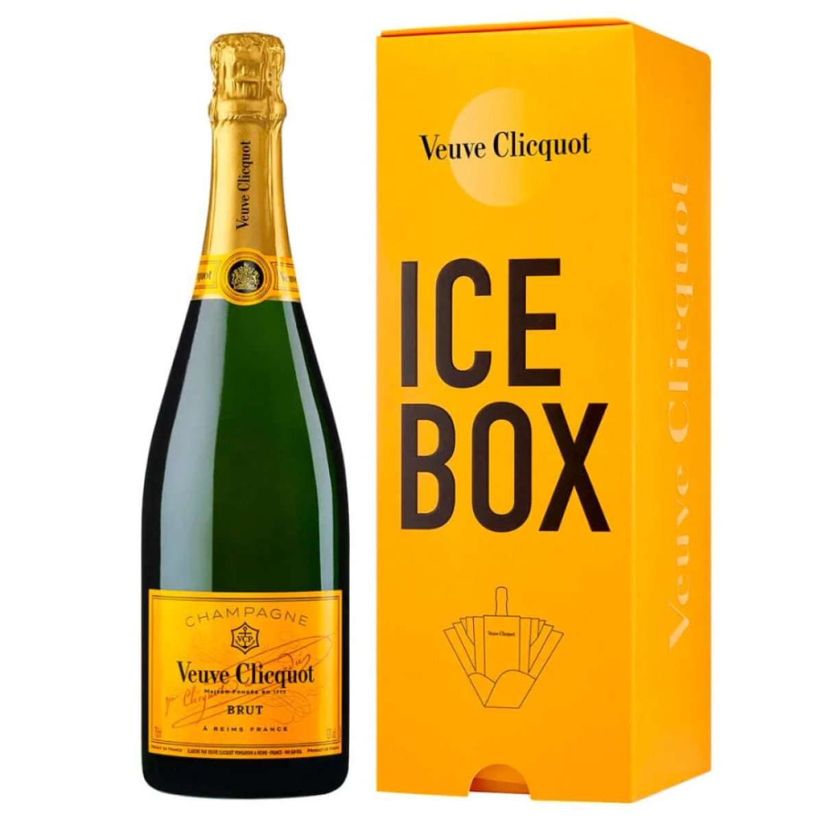 Veuve Clicquot Brut Champagne Ice Box Gift Set