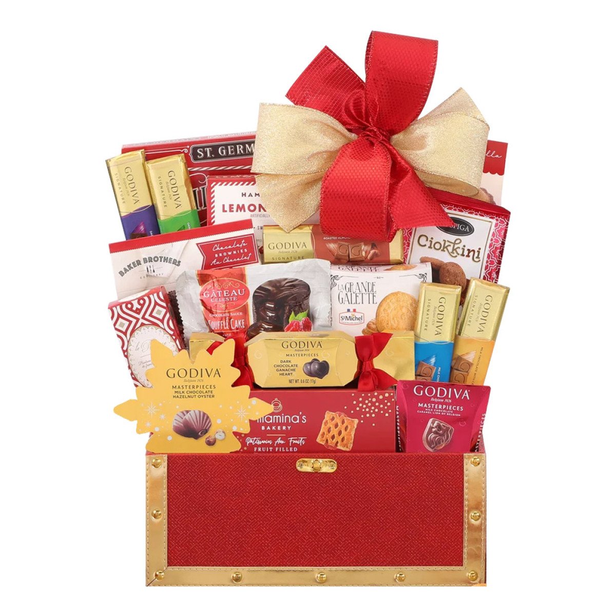 Golden Godiva Gift Basket